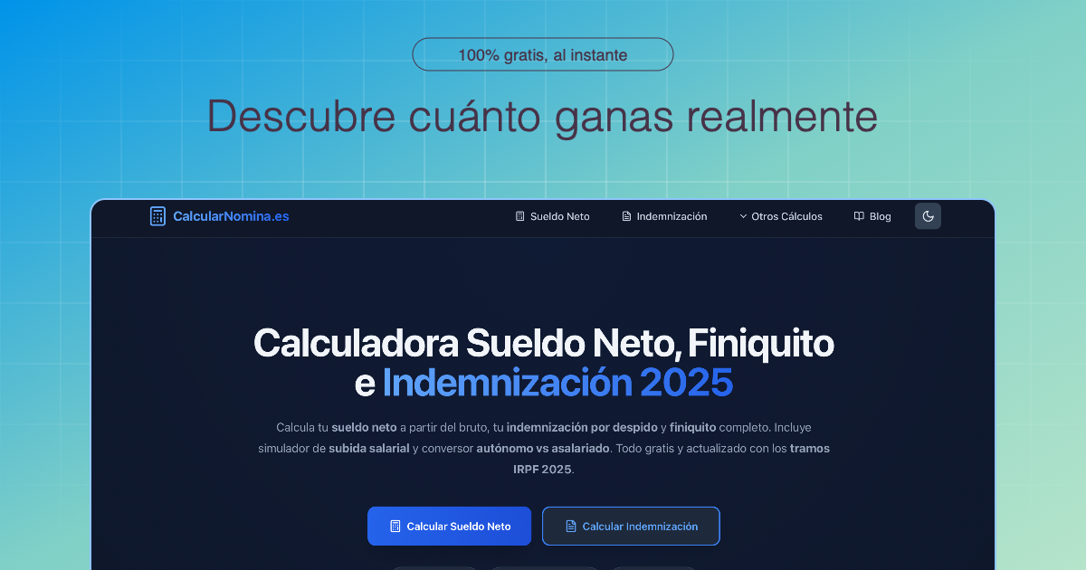 Calculadora de IRPF 2025: Calcular Retención en la Nómina Gratis y ...